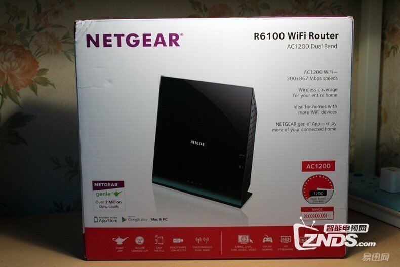 兼具实用和性能——美国网件R6100体验评测_硬件测评心得_ZNDS