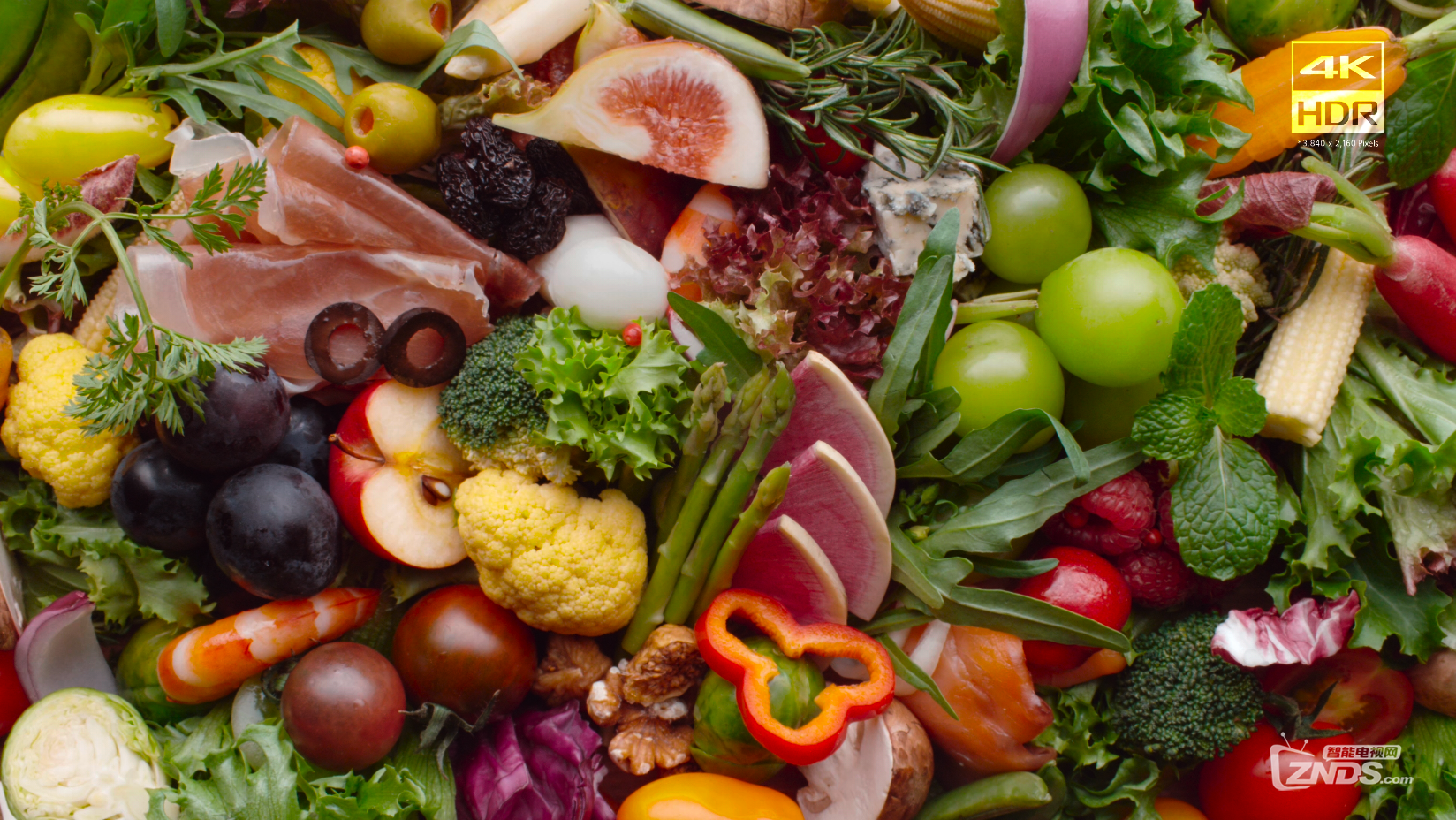 索尼 BRAVIA OLED A1 4K HDR 演示片 - Food Fizzle (HEVC 60fps 10bit)[2160P ...