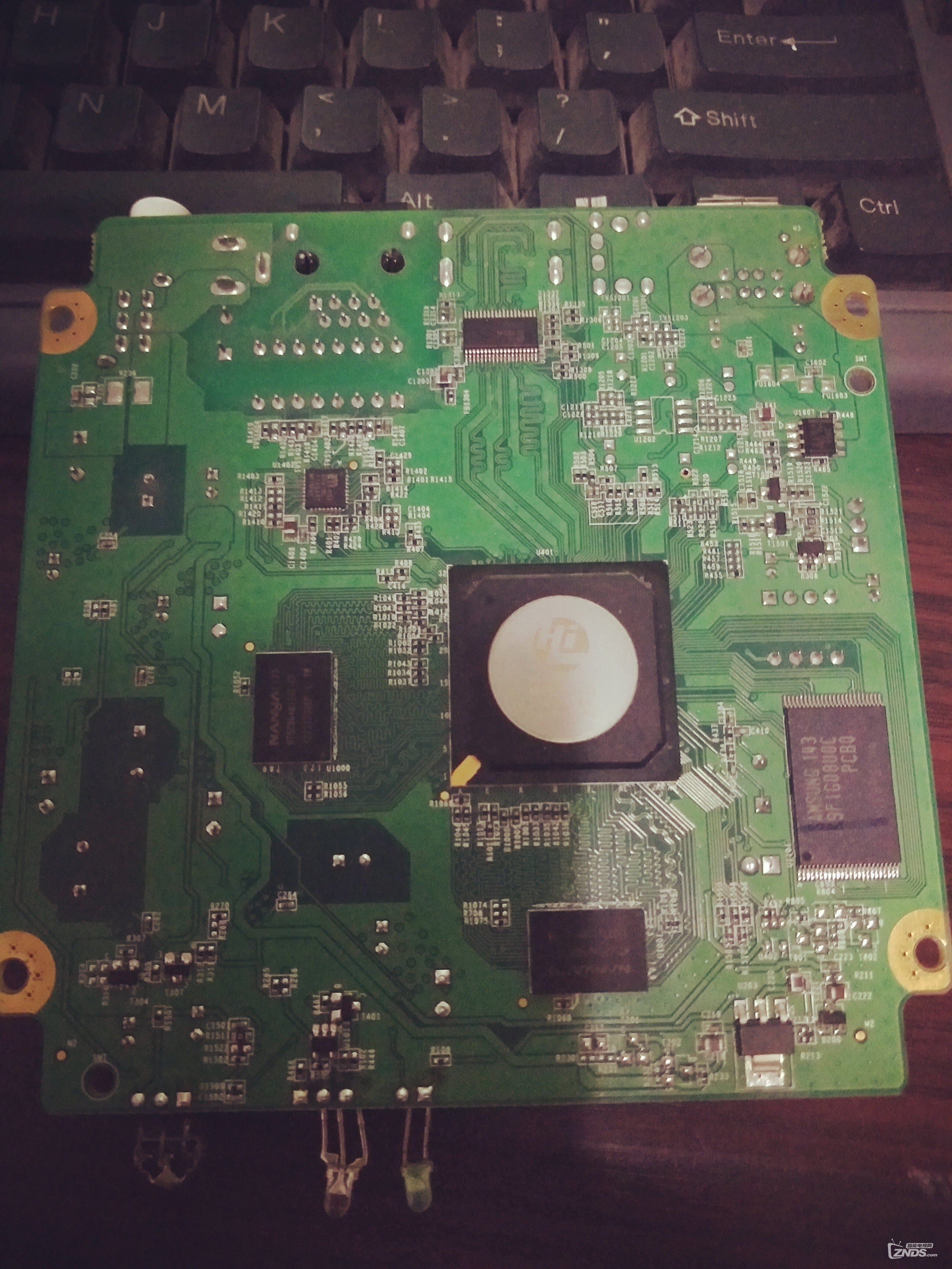 海思Hi3716芯片威科姆9046（l）机顶盒短接点在哪里_新手学堂_ZNDS