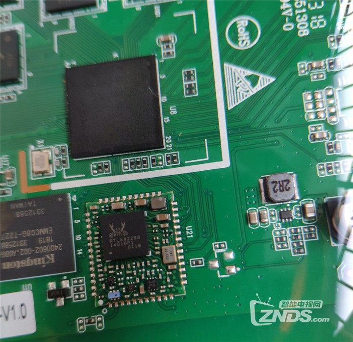 魔百盒M301H 南传 JL 201810 （九联代工）拆解图文_中国移动魔百盒_ZNDS