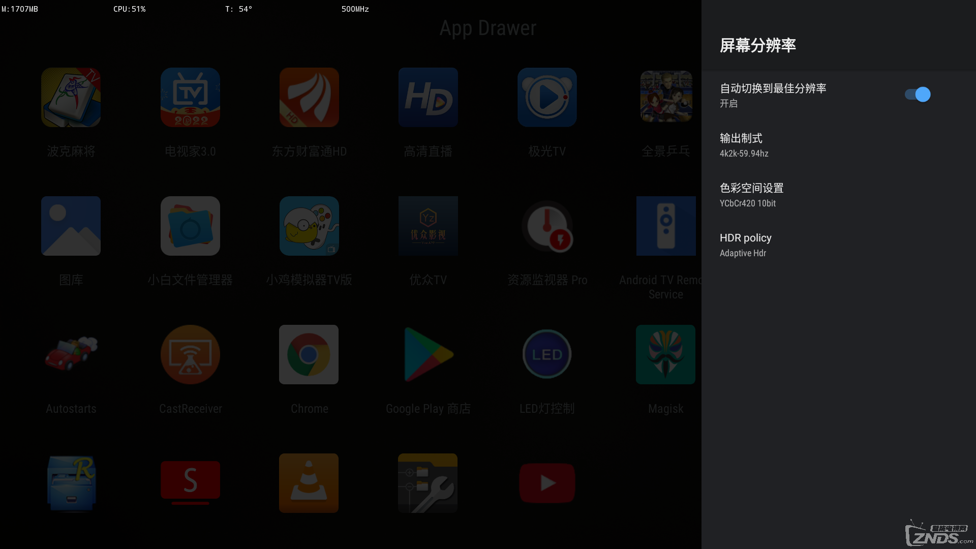 【原创】X96X4刷4pda V8与slimboxtv sbxATV16.4对比_外贸原生安卓盒子_ZNDS