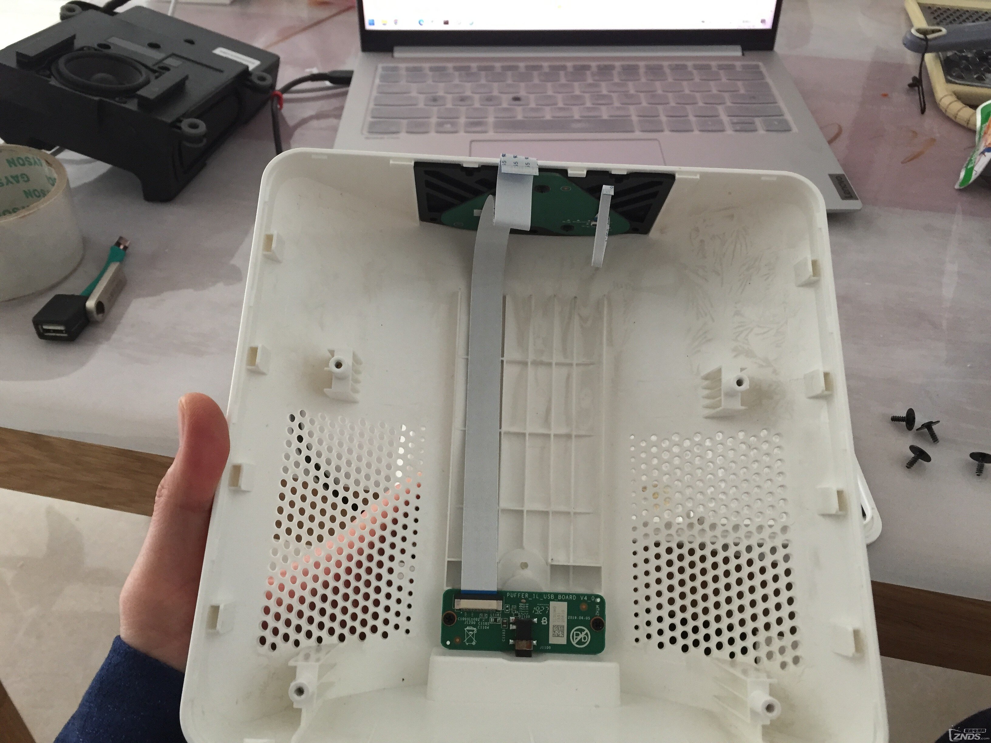 小度在家1S 型号NV2001拆机_小度在家_ZNDS