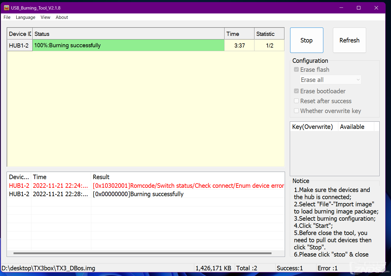 记一次 Tanix TX3-H 短接救砖过程（顺便刷当贝 OS ）_外贸原生安卓盒子_ZNDS