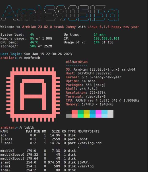 中国移动盒子Armbian系统安装与双系统切换教程_ZNDS刷机/救砖_ZNDS