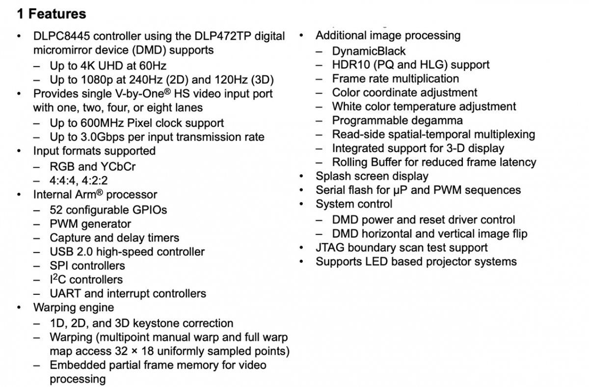 投影仪DLP472TP DMD是什么？揭秘4K投影仪画质高刷核心技术_综合交流大区_ZNDS